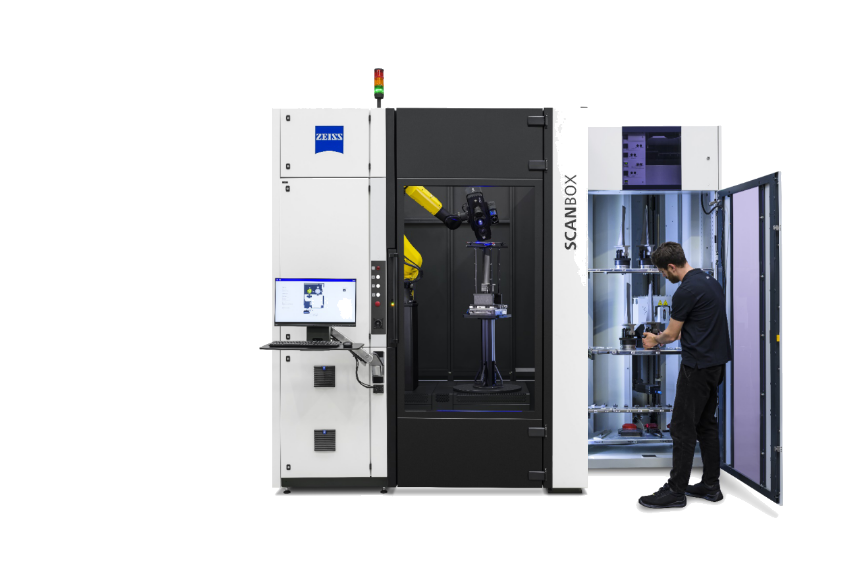 ZEISS ScanBox 5 RC丨高生产吞吐量的光学测量解决方案 – 提供专业GOM三维光学扫描测量仪
